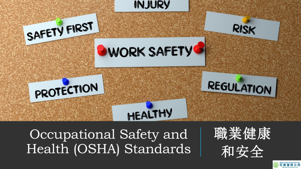 Occupational Safety and Health (OSHA) 2023B - American Homecare in NY